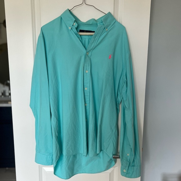 Polo Ralph Lauren | Shirts | Mens Blue Ralph Lauren Polo Button Shirt ...